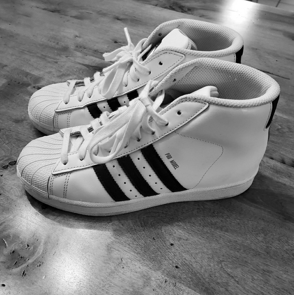 adidas | Shoes | Adidas Pro Model Classic High Tops | Poshmark